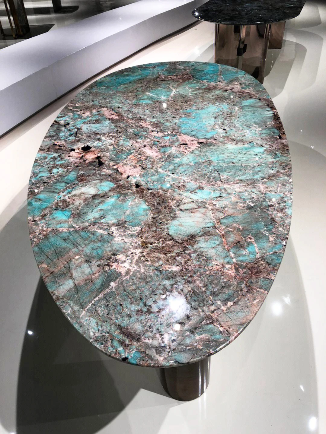 Amazonite Rainforest Green Marble - Luxury Kitchen & Bathroom