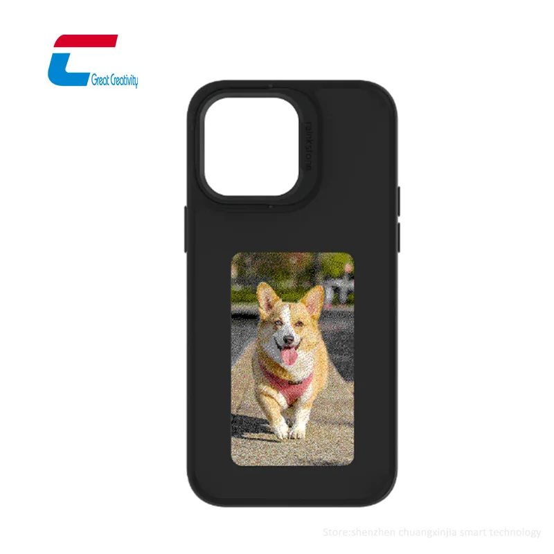 Change Picture Nfc Function Smartphone Case Smart Nfc Four-Color E Ink ...