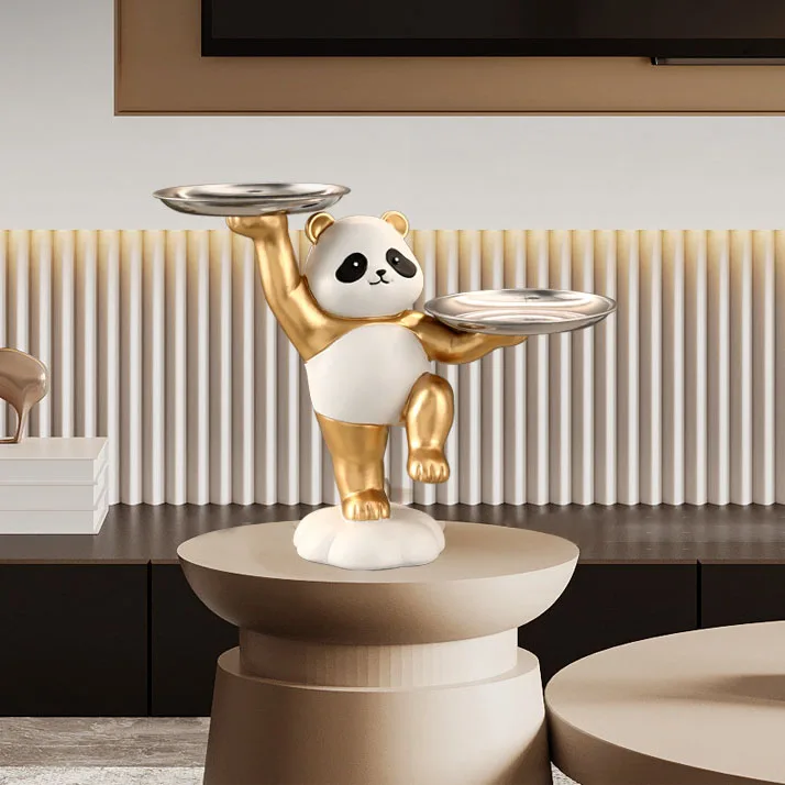 Kung Fu Panda Tray Storage Ornament - Home Decor Gift