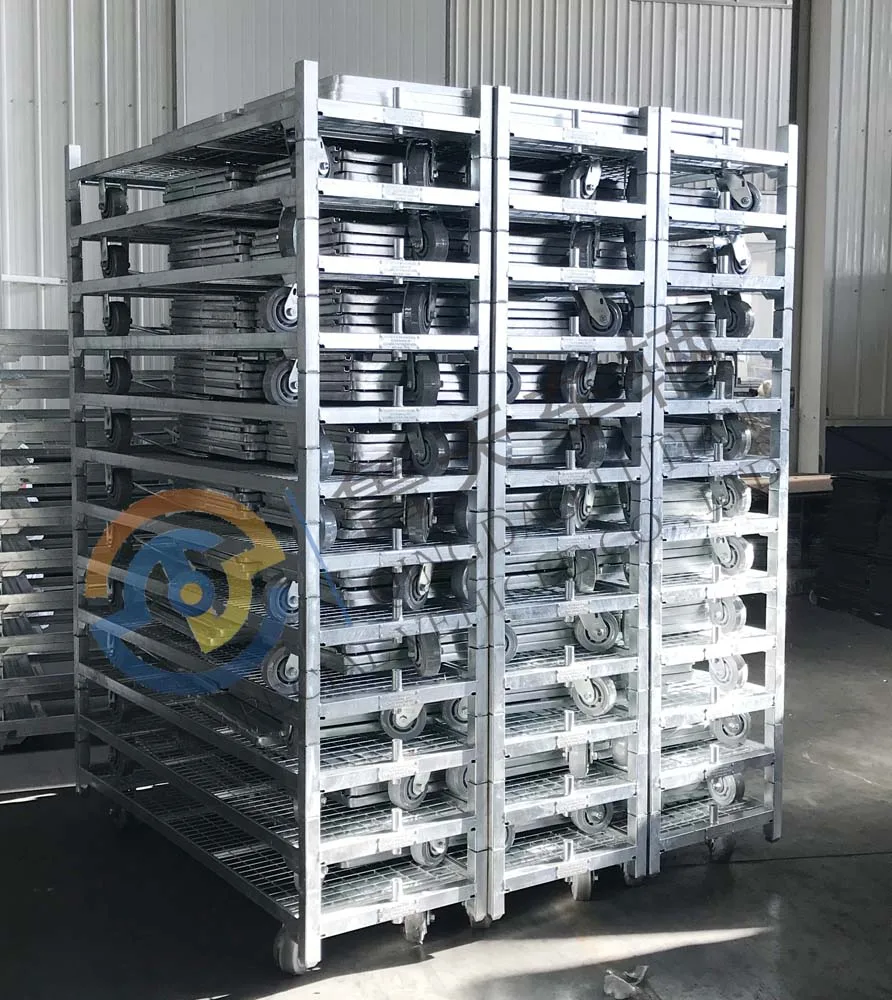 Metal Plant Bench For Agriculture Greenhouse Wire Mesh Flower Bench ...