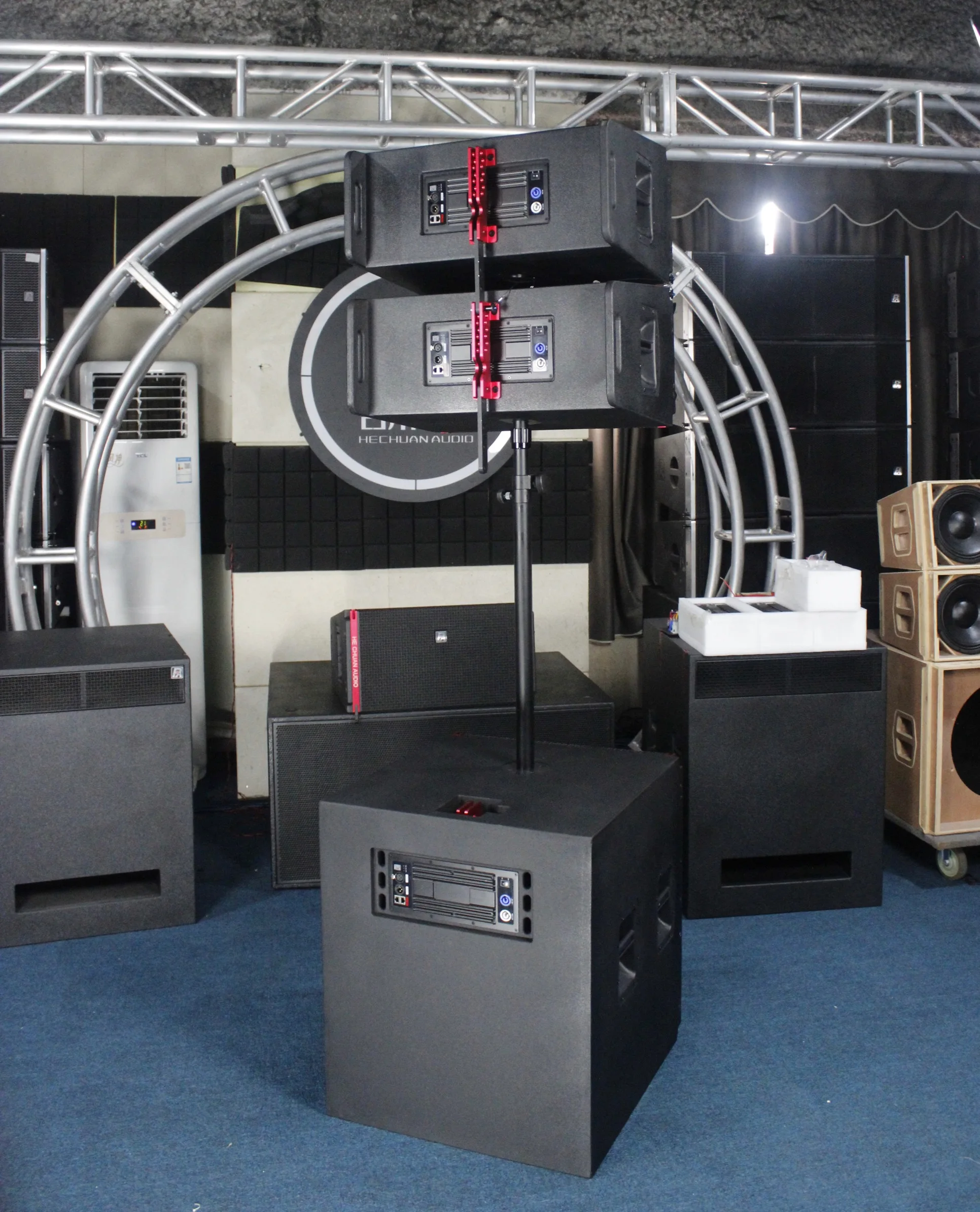 St8 Single 12" Professional Speaker Active Line Array Speakers Sound System Stage Audio For ...