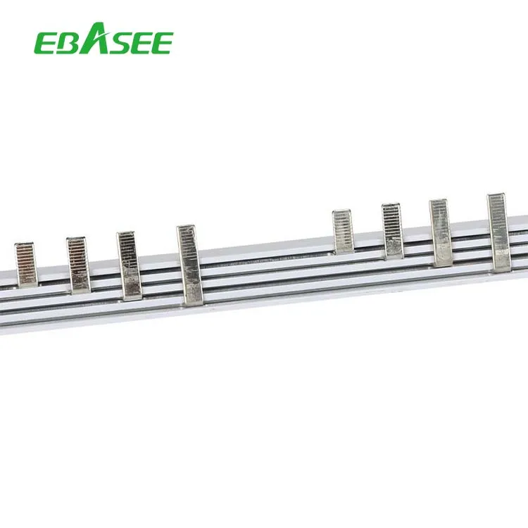 Copper Busbar For Circuit Breaker Pin Type Fork Type Mcb Connector Bus ...