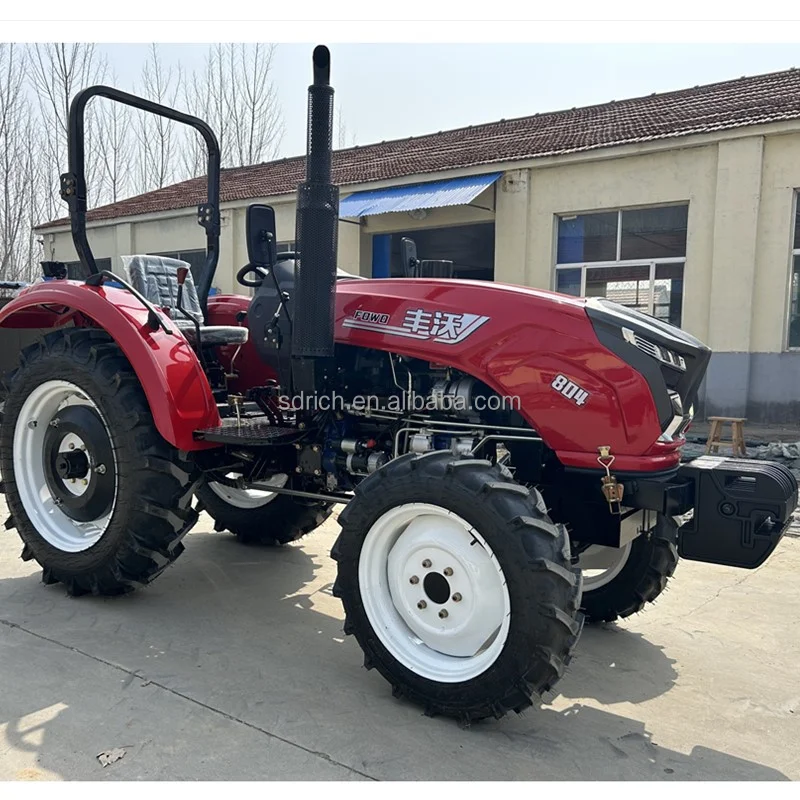 Mini 4wd Articulated Garden Tractors 50hp for Farm & Greenhouse