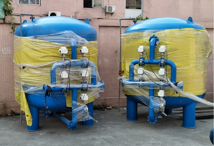 Quartz Sand Filter & Activated Carbon Filters for Water Purification