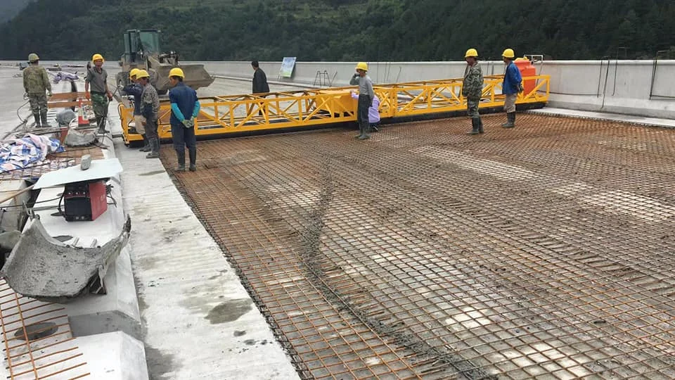 Construction Road Pavement Finishing Floor Cement Leveling Ruler ...