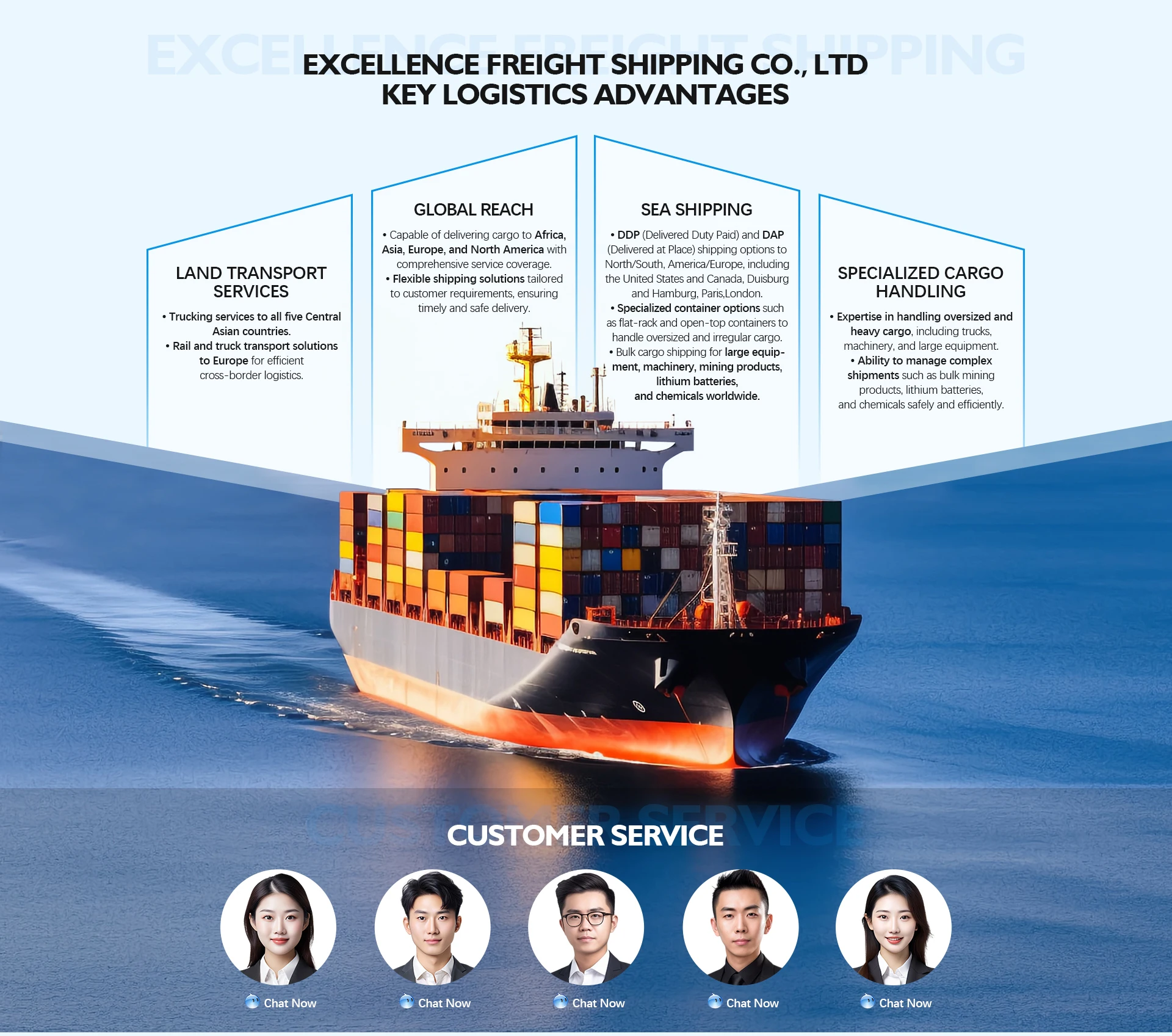 Company Overview - Excellence Freight Shipping Co., LTD.