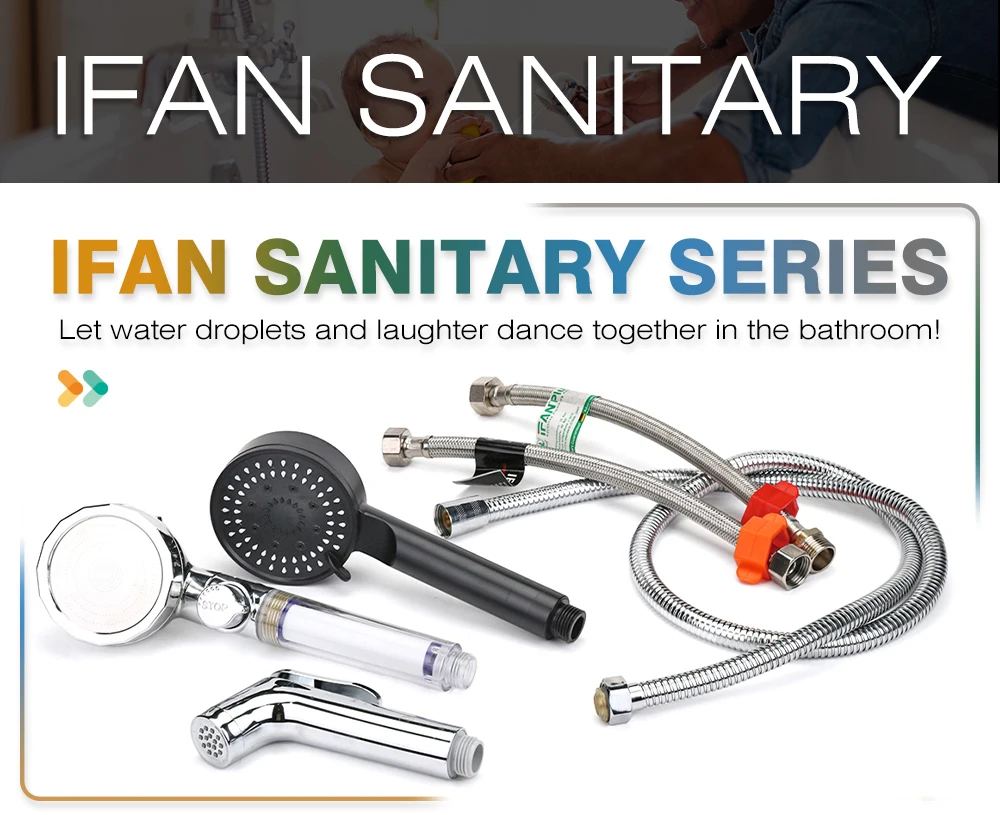 IFAN Bidet Spray - Modern, Easy Installation for Bathrooms