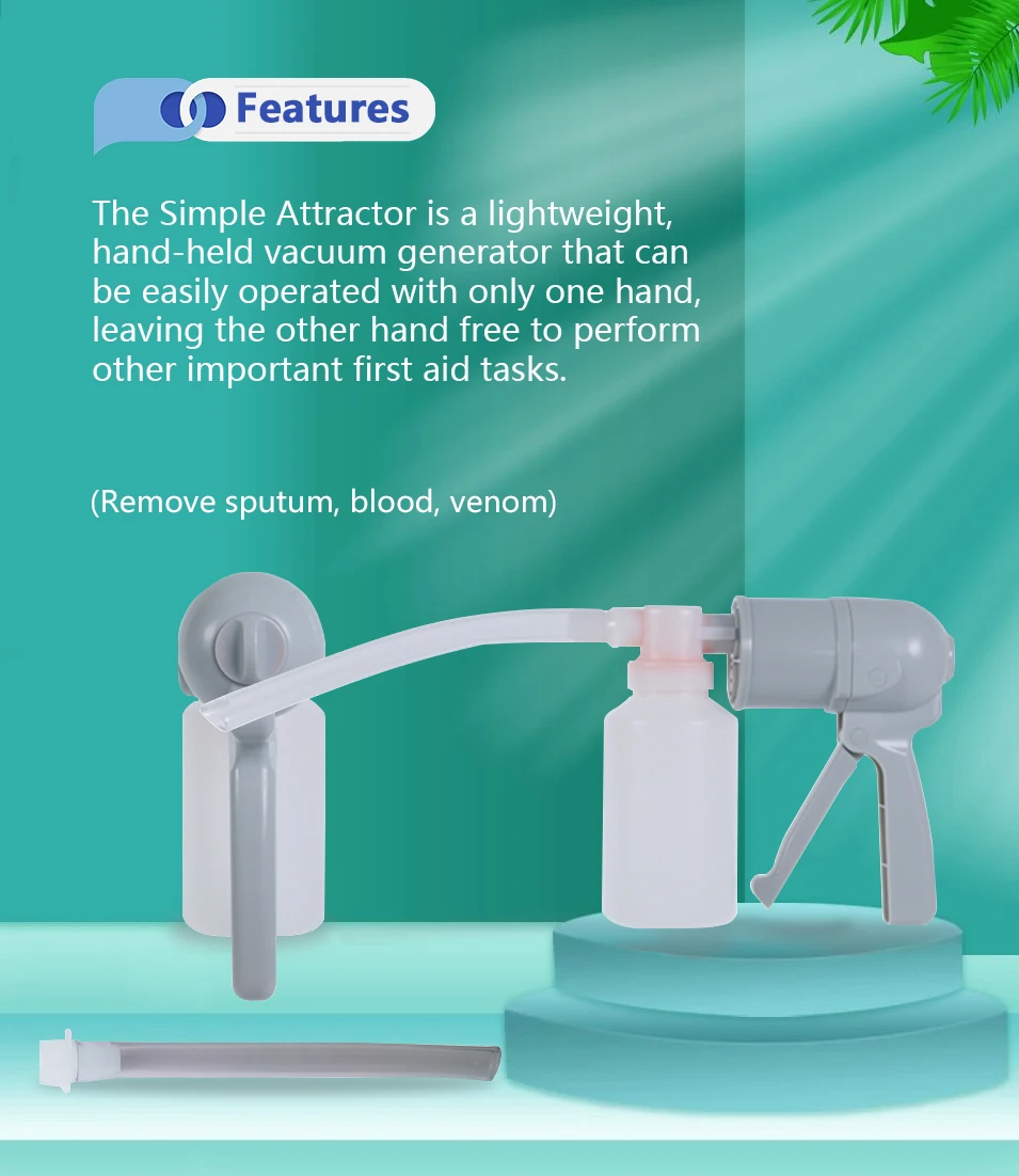 Raecho Manual Vacuum Suction Machine - Efficient Phlegm Extraction