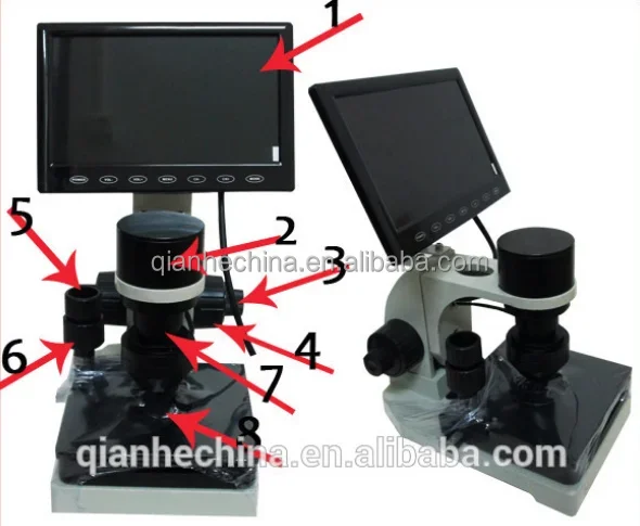 Portable Nailfold Capillaroscopy - Microcirculation Test Machine