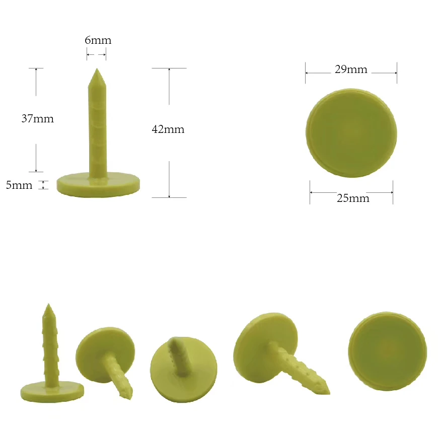 Long Range Wood Identification Programmable Uhf Rfid Tree Nail Tag ...