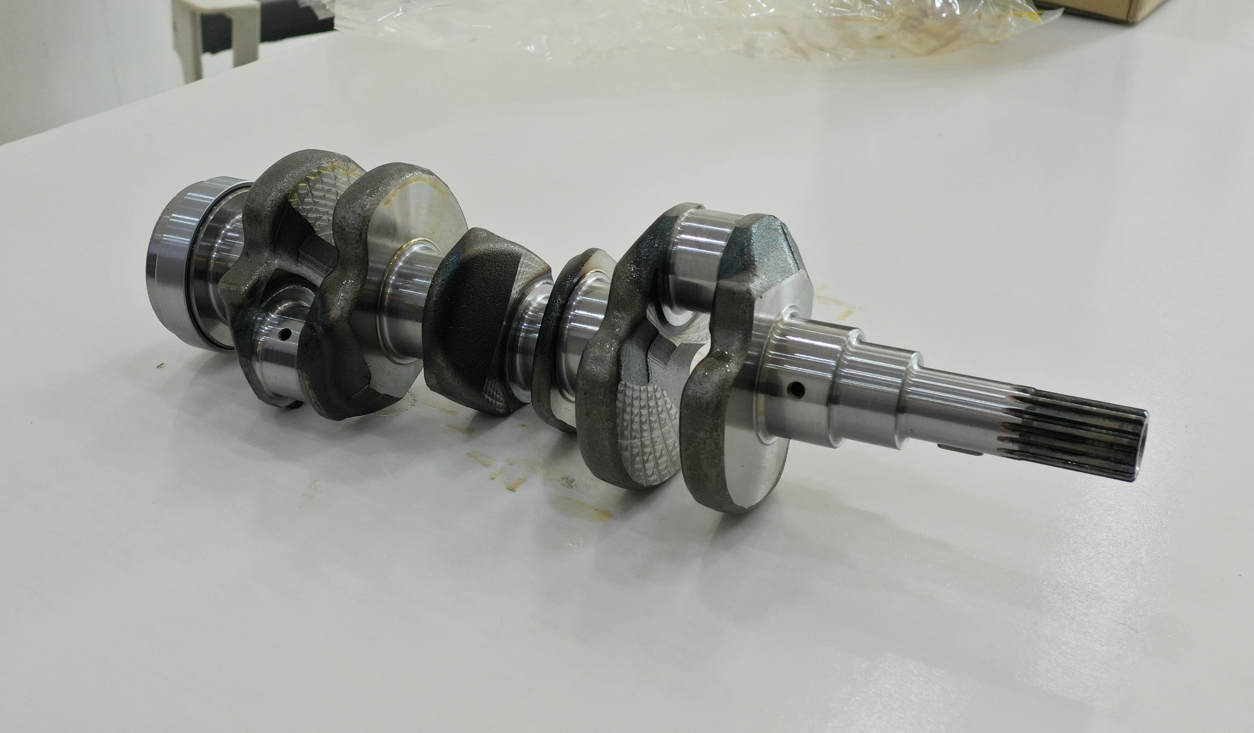 Kubota Japan Original Truck Excavator Harvester Diesel Engine Motor M50b25 Crankshaft Rd28 ...