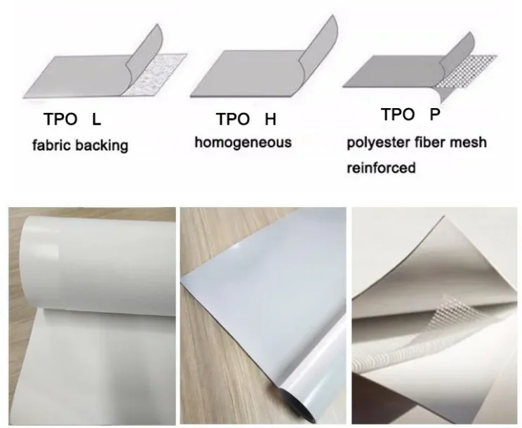 Tpo Waterproof Membrane Self Adhesive Tpo Roofing Membrane - Buy Tpo ...