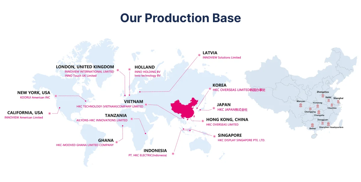 Lcd Open Cell Manufacturer Hkc Anti-glare Low Reflection High Refresh ...