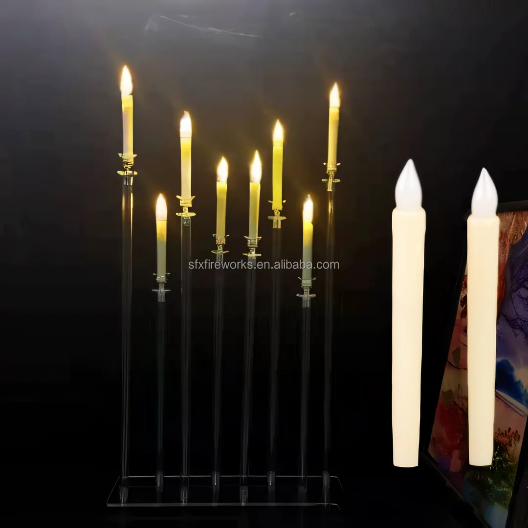 Wholesale AA Battery Powered Flameless LED Candles for Weddings