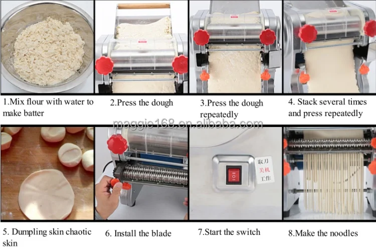 Semi-automatic Noodle Maker - Efficient Home Use Equipment