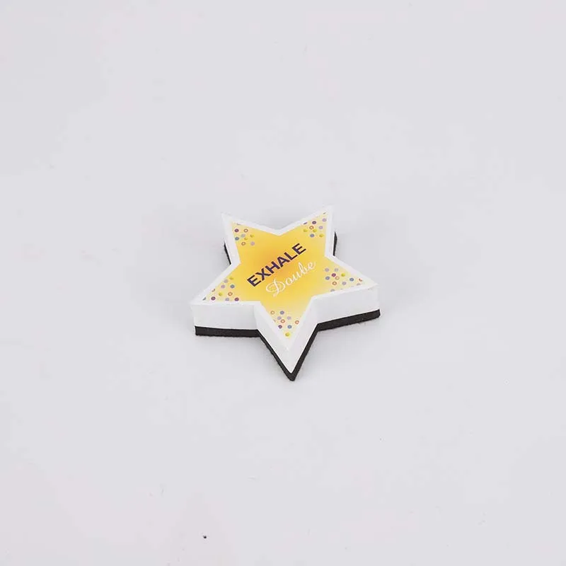 Color Print Star Eva Magnetic Whiteboard Eraser Blackboard Eraser For Kids - Buy Magnetic,Eva ...