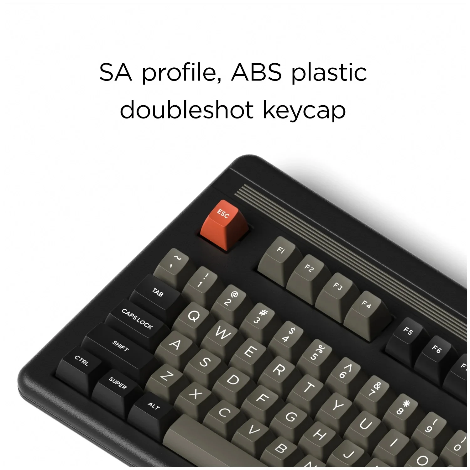Domikey SA Profile Dolch Keycap Set - Retro ABS Gaming Keycaps