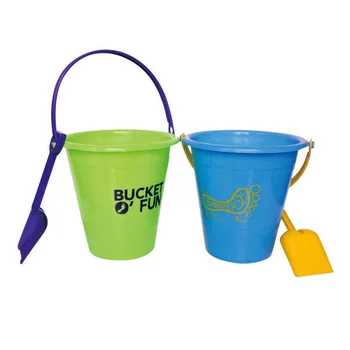 Summer Plastic Kids Beach Bucket And Spade Sand Pail With Shovel - Buy ...