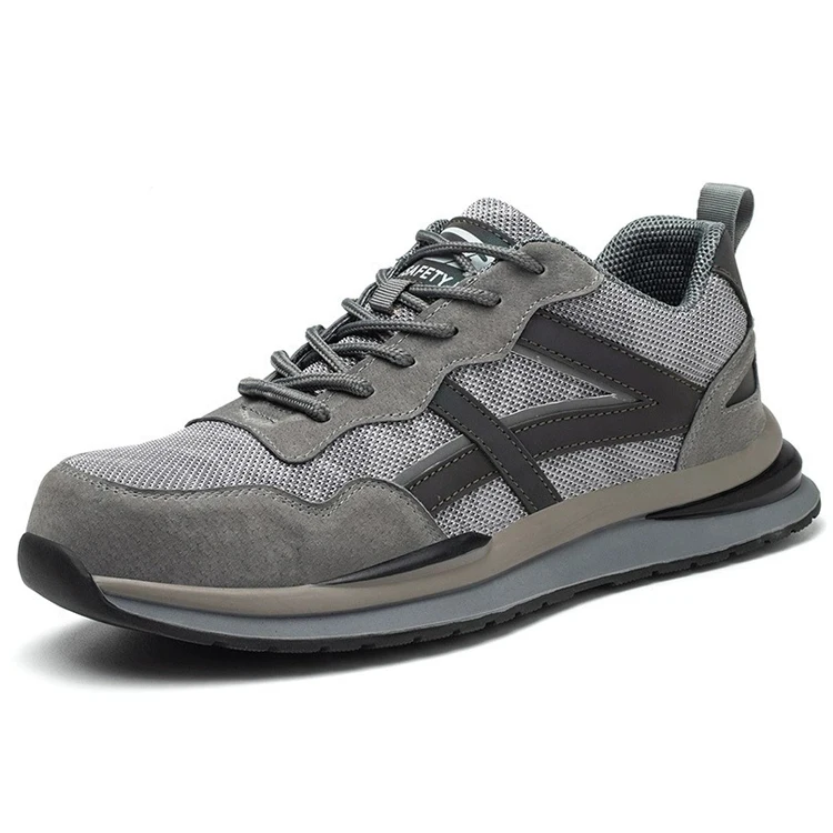 Labor Insurance Steel Toe Lightweight Breathable Deodorant Work Shoes ...