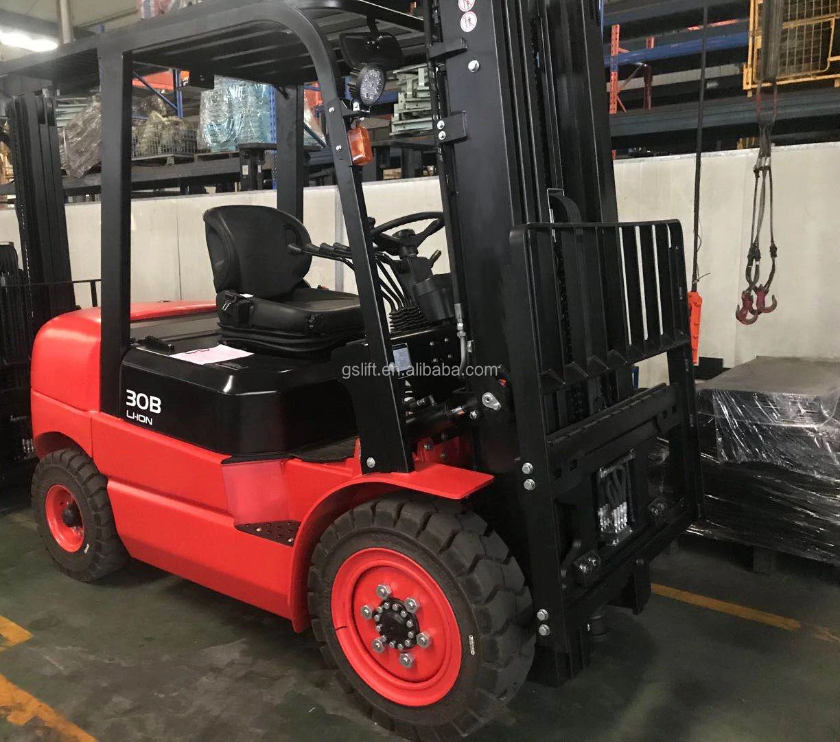 2.5ton Li-ion Lithium Power Electric Forklift Truck Cpd25 For Outdoor ...
