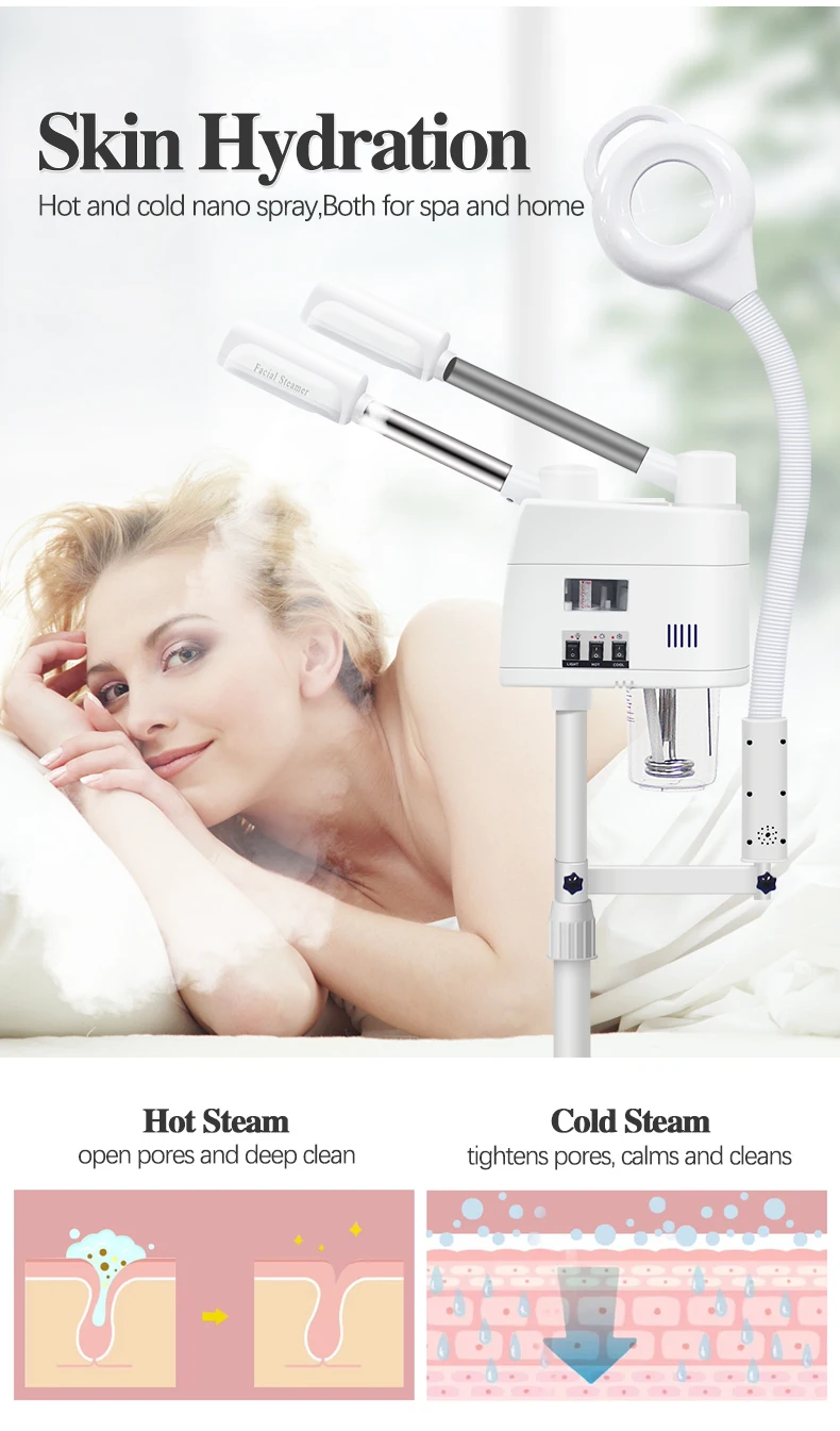NUOMEIZI Facial Nano Mist - Deep Hydrating Steamer