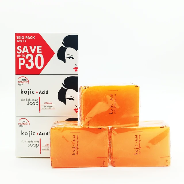 Hot Sale Kojic Acid Soap Dark Black Skin Lightening Hand Kojic Acid ...