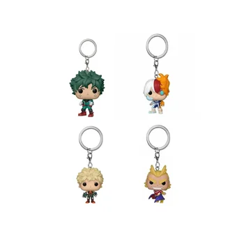 Keychain My Hero Academia Shoto Todoroki Deku Bakugo All Might Keychain ...