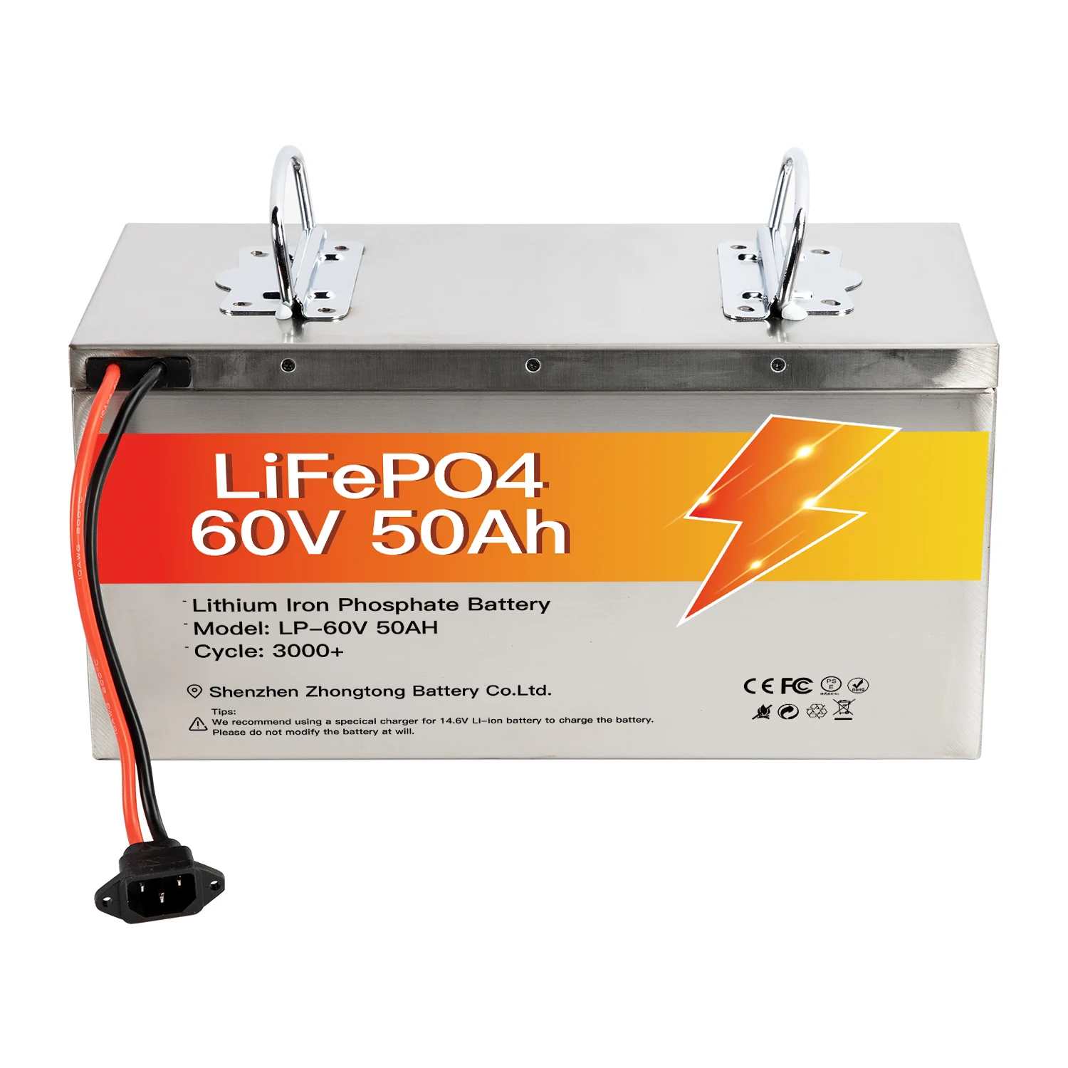 ZTGF 60V 50ah Lithium Battery Pack for Electric Vehicles