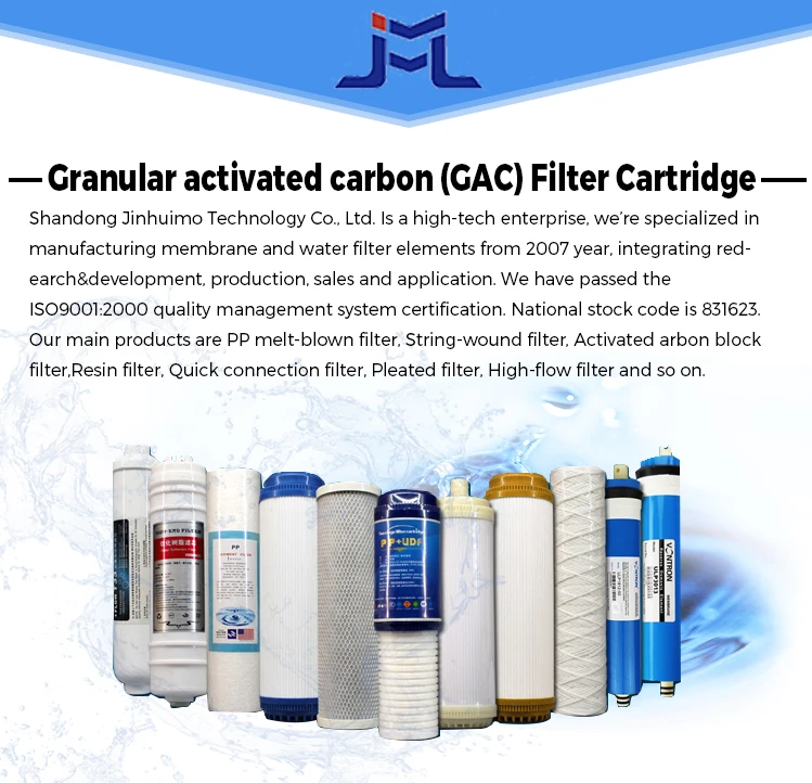 10 Inch Udf Granular Drinking Dispenser Activated Carbon Water Filter ...
