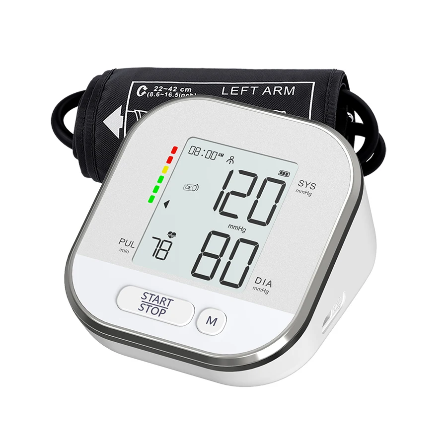 Mdr Ce Electronic Digital Arm Tensiometer Blood Pressure Monitor ...