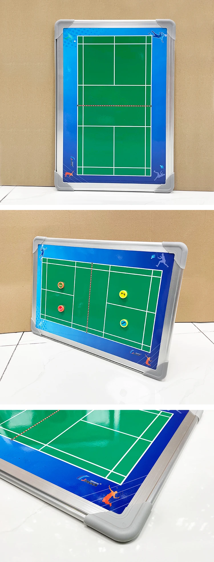 Magnetic Badminton Coaching Board - Portable Tactics Board with ...
