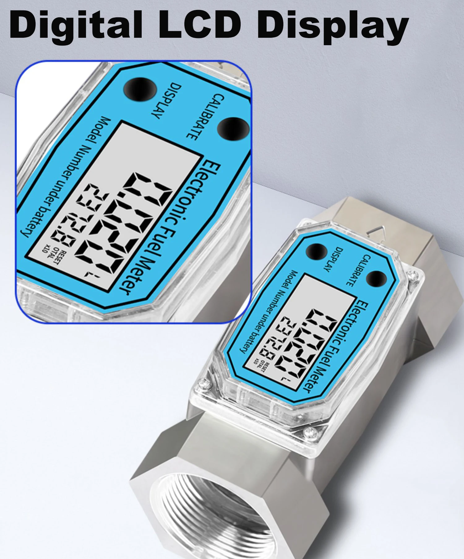 Low Cost Flow Meter - Diesel Fuel Flow Meter by YUANHENG