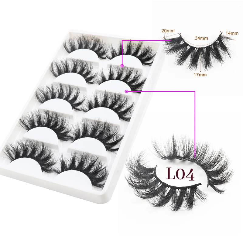 Custom Logo Eyelash Products - 100% 3D Mink Eyelashes