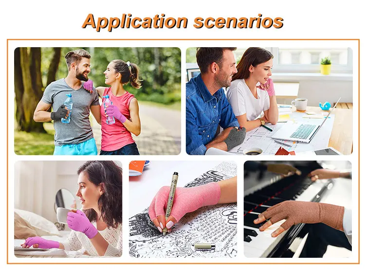 Arthritis Hand Gloves - Professional Custom Fingerless Therapy