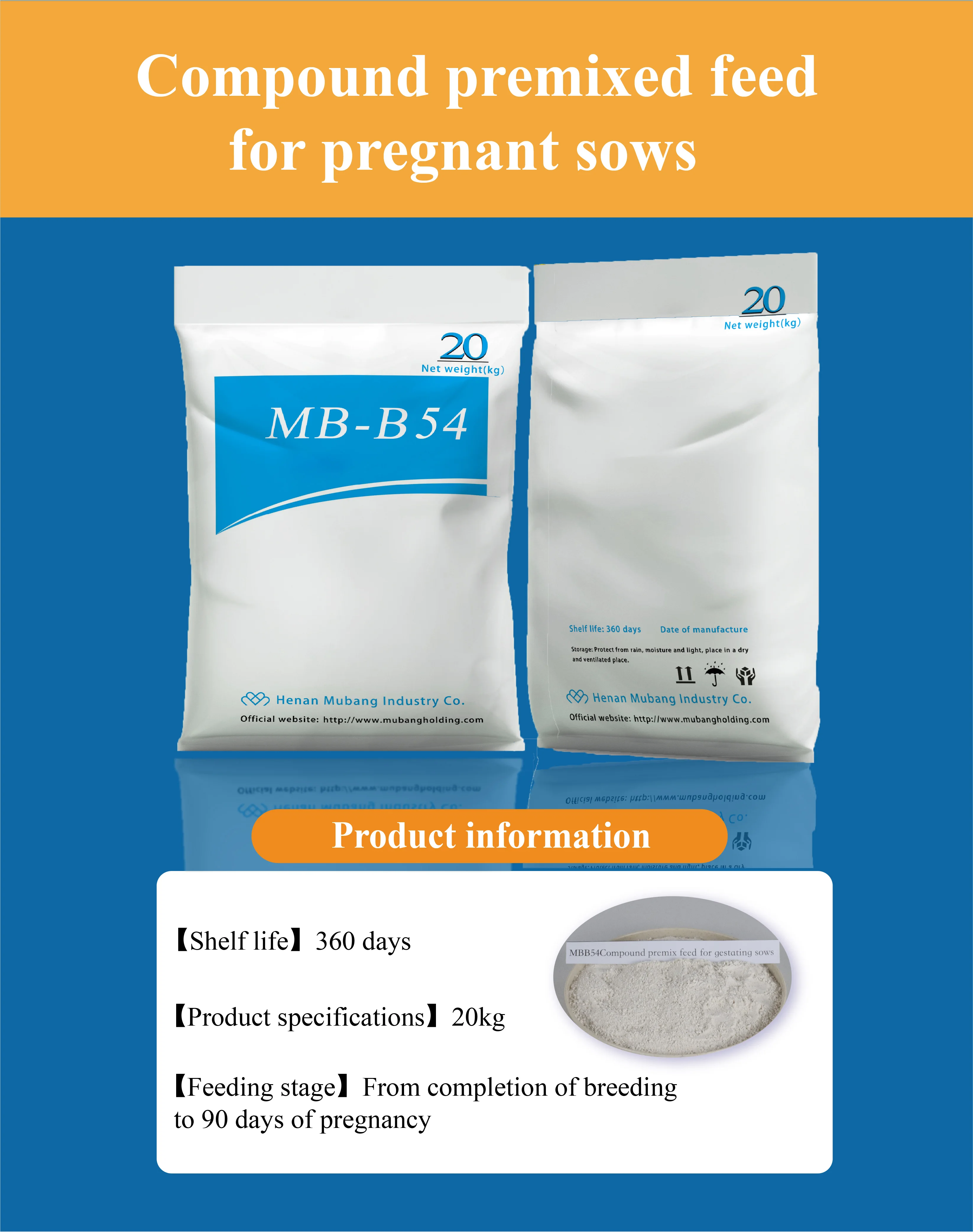 High-quality Premix For Pigs 4%compound Premix Feed For Pregnant Sows ...