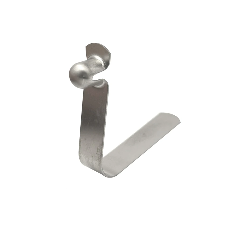 Manufacturer Single Head V Shape Tent Poles Push Button Spring Clips ...