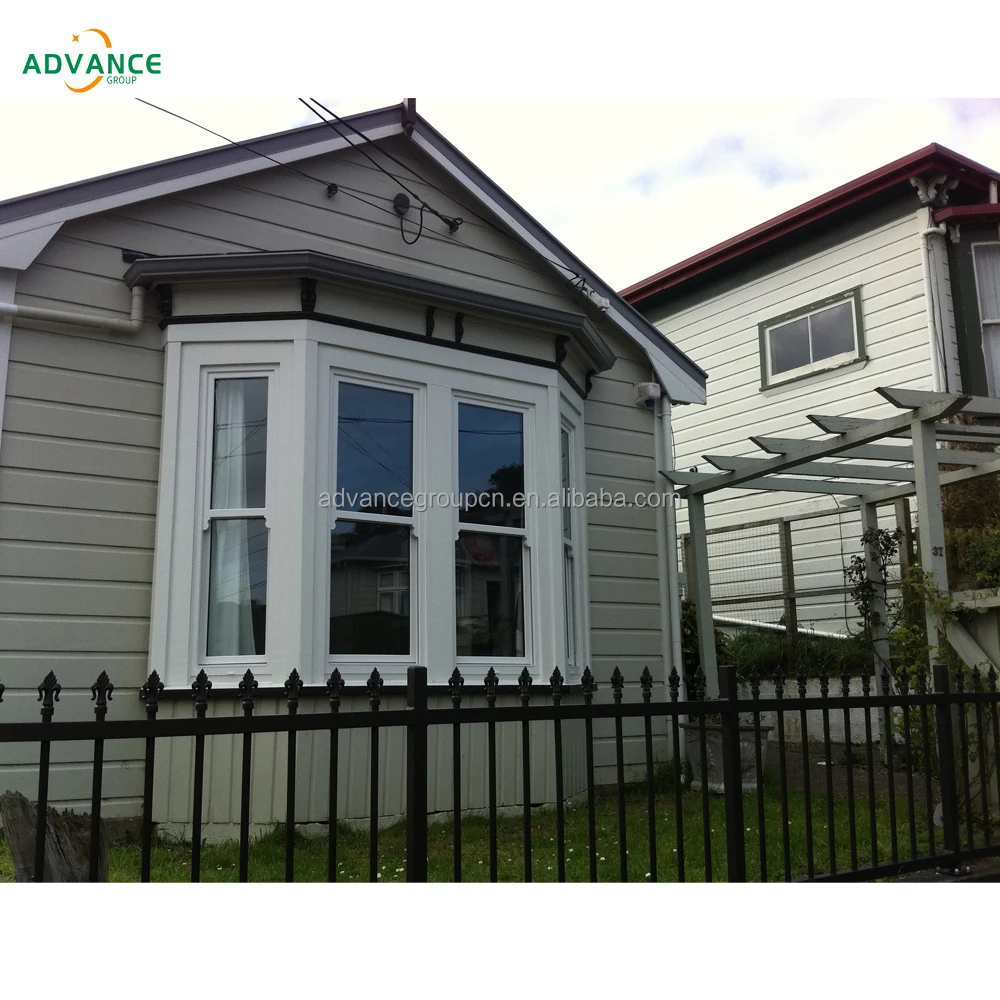 Modern UPVC Double Hung Vinyl Windows with Low-E Glass Pane & Screen ...
