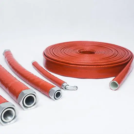 Fireproof Self-extinguishing Silicone Fiberglass Insulated Fireproof ...