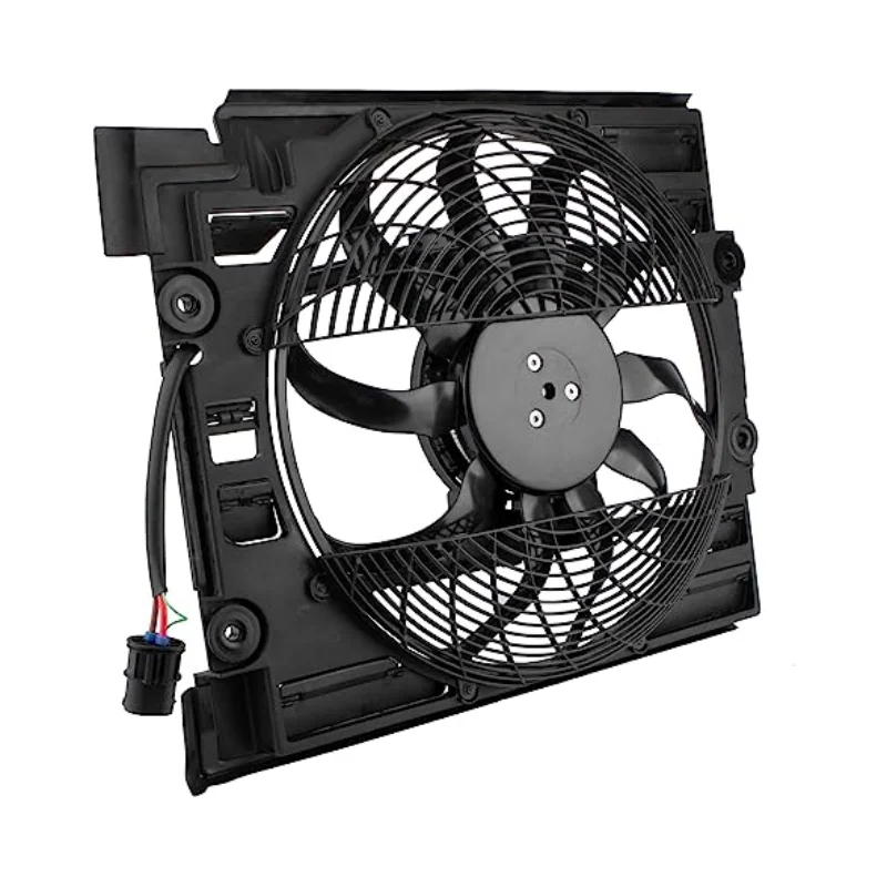 Topasia Black Car Cooling Fan Assembly Electronic Fan 64546921395 For ...