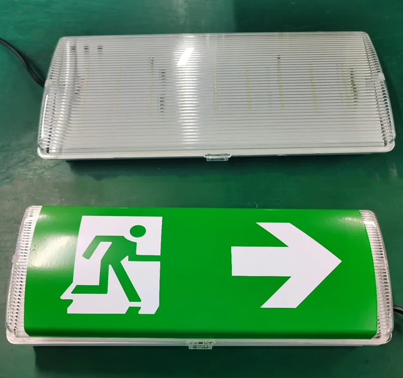 5w Ip65 Waterproof Led Emergency Light With Exit Sign & 3-hour Battery ...