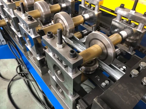 35/39mm Diameter Pipe Rollformer Friction Bolts Roll Forming Machine ...