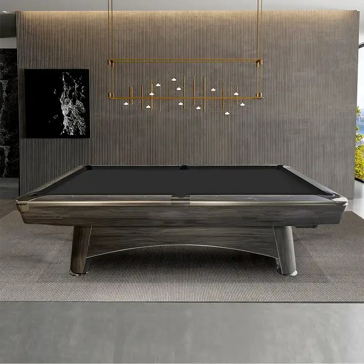 Oak Frame Bluestone Plate Copper Mouth Standard Billiard Table American ...