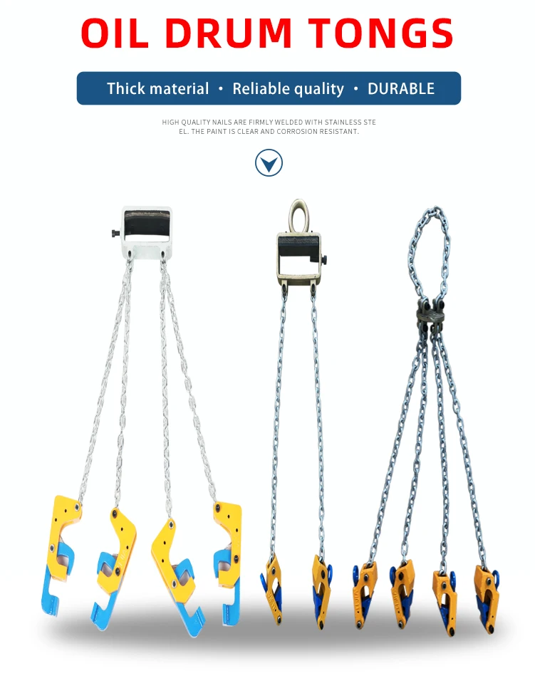 Cheap 1000kg Alloy Clamping Clamp Barrel Lifter For Lifting Vertical ...