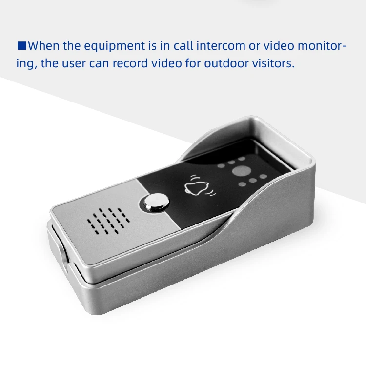 Waterproof Mingke Intelligent 4 Core Wires Video Intercom