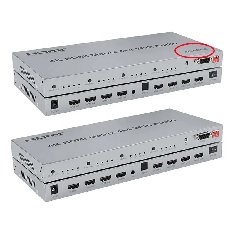 Xput New Model Ultra Hd 4k 60hz 30hz 2.0 Hdmi Switch 4 In 4 Out 4x4 ...