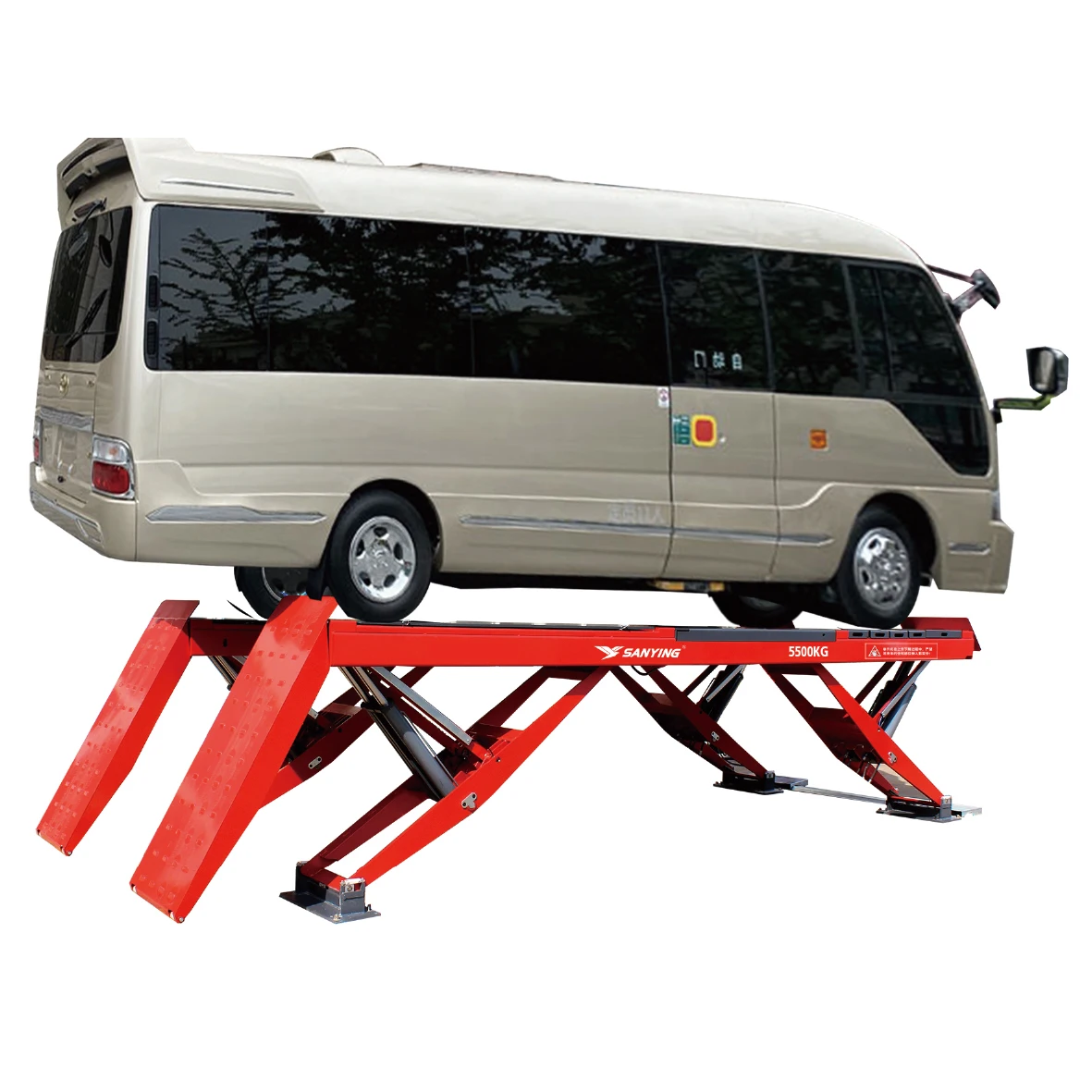 SANYING Commercial Vehicle Lift - Y-Shaped Trucks Lift
