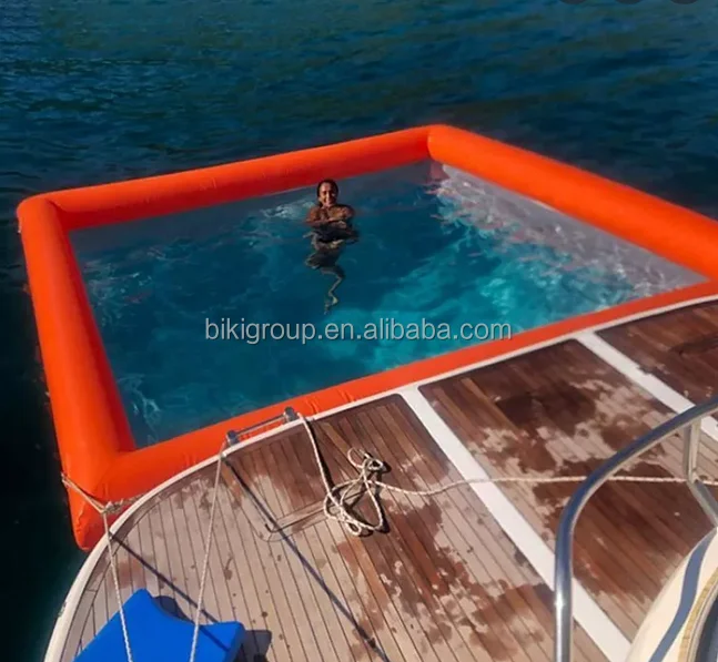 Summer PVC Tube Inflatable Jellyfish Yacht Pool Inflatable