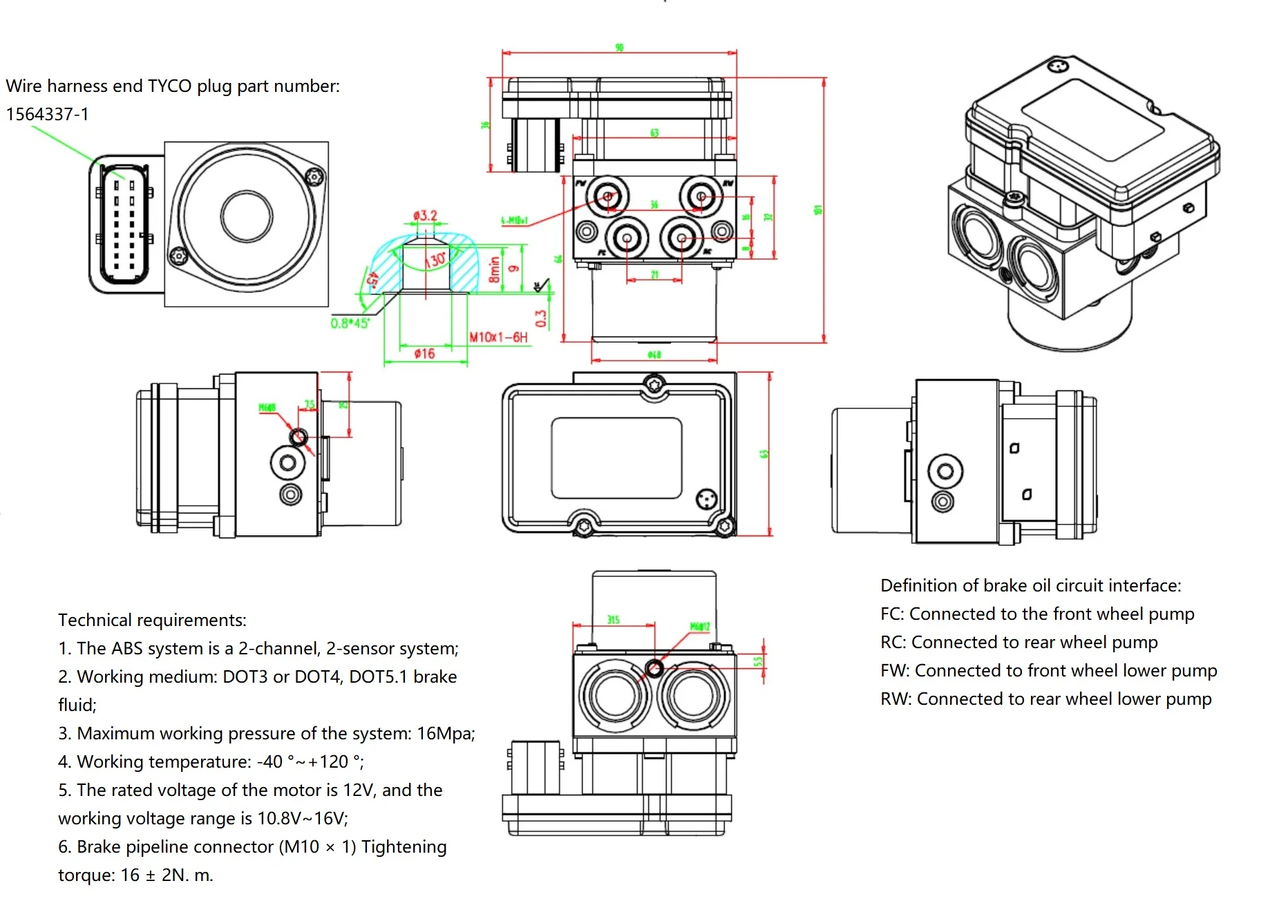 ABS Braking System for Electric Motorcycles & Bicycles