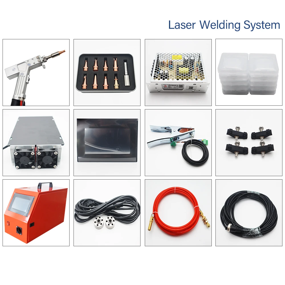 Factory Spare Parts For Laser Welding Machine 3 In 1 Laser Welding Gun ...
