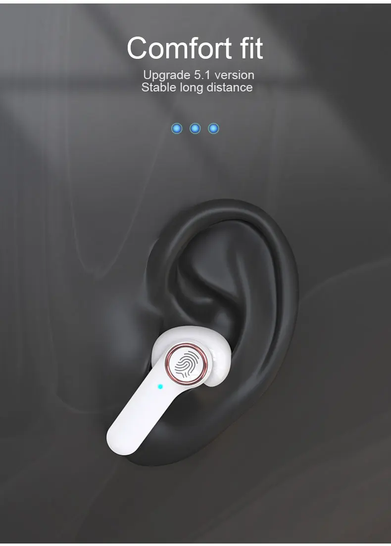 Factory Side Open Case Design Touch Oil Matte Feel Bluetooth Wireless ...